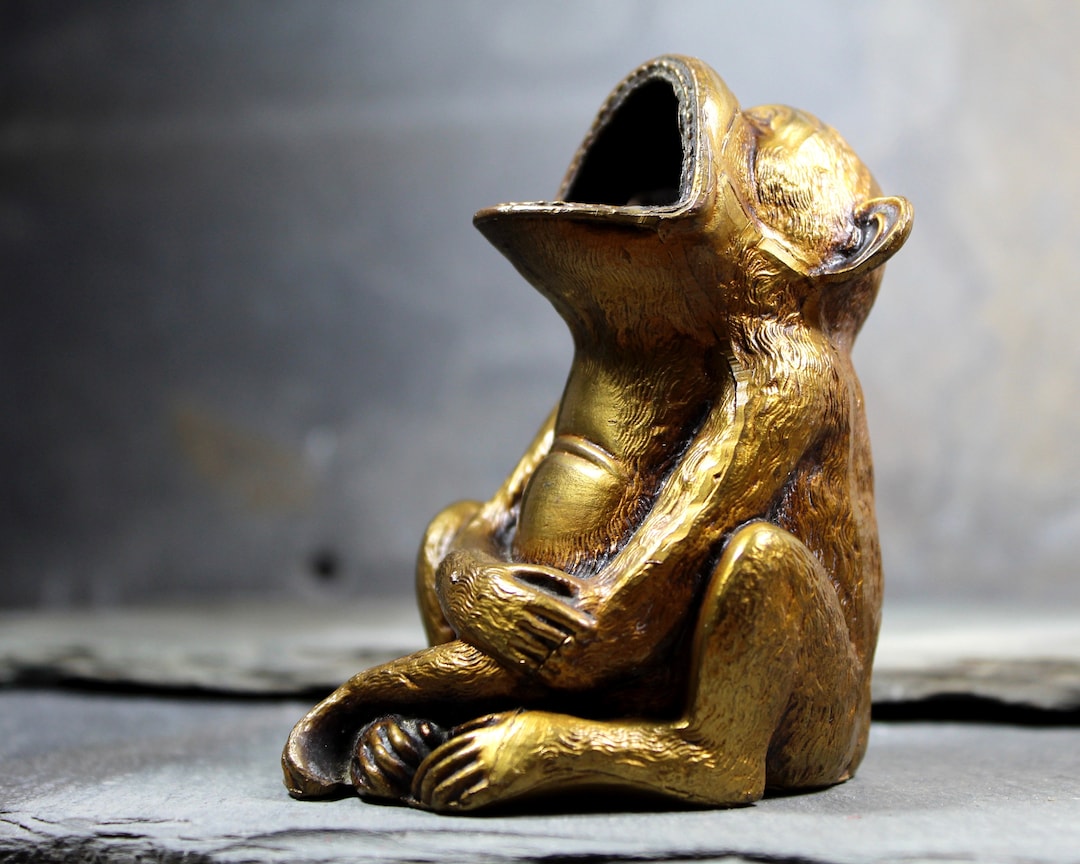 Cigar Ashtray Jenning Brothers Chimpanzee Cigar Ashtray 1979 Marked ...