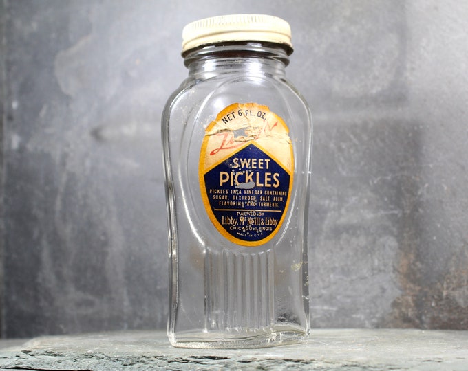 Antique Libby Sweet Pickles Jar Libby, Mcneil & Libby Antique Pickle ...