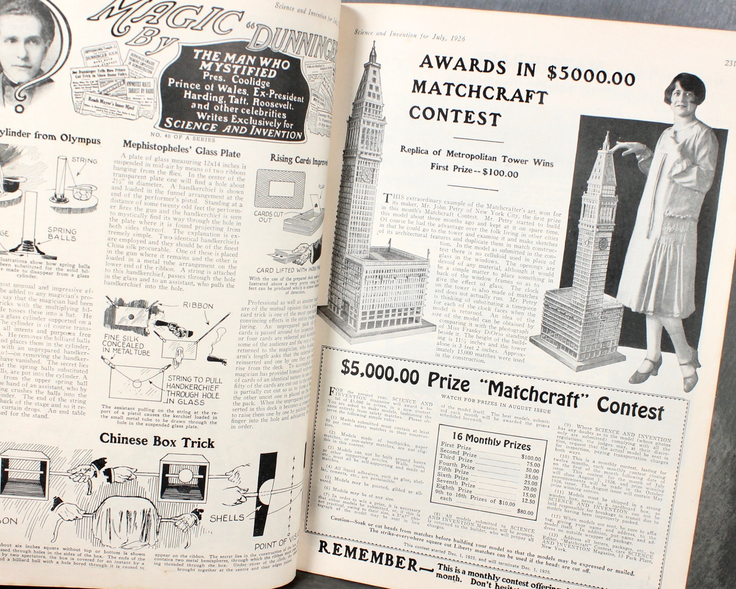 1926 Science & Invention Magazine Antique Science Journal - Etsy