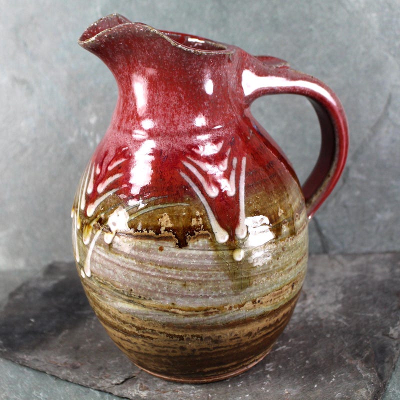 Clay Pitcher - Etsy
