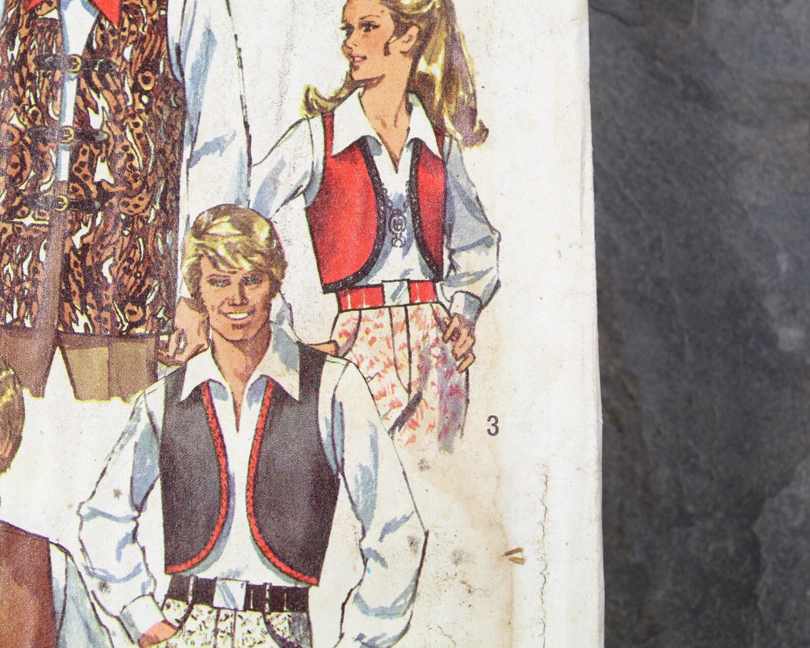 1960s Simplicity #8938 Groovy Vest Pattern | Complete, Uncut, Factory ...