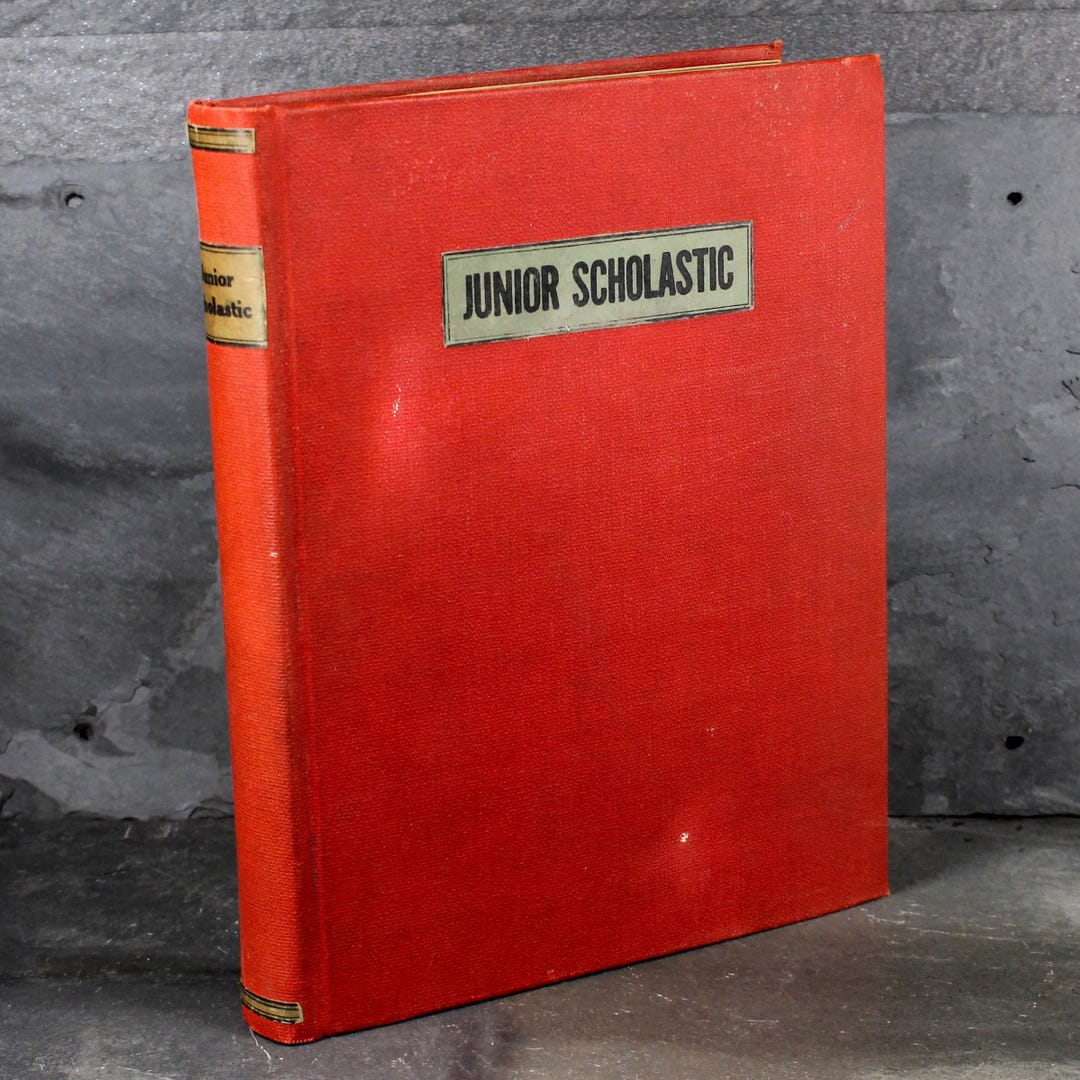 RARE! Junior Scholastic Compilation Book From World War II, 1944-1945 ...