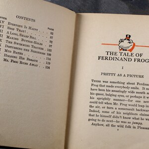 The Tale of Ferdinand Frog | Written by Arthur Scott Bailey ...