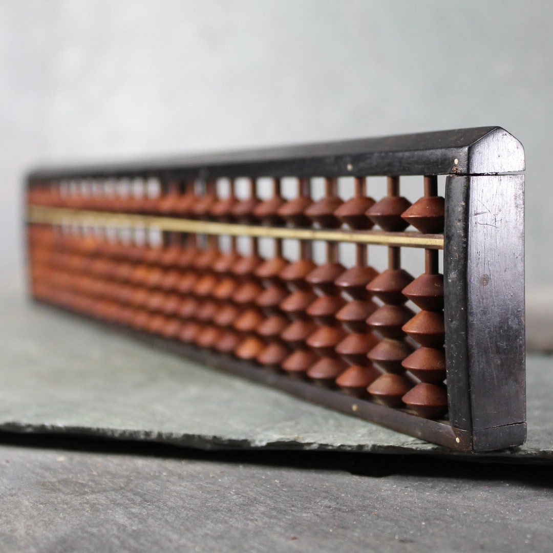 Beautiful 115 Bead Vintage Abacus | Hirao Soroban Wooden Abacus ...