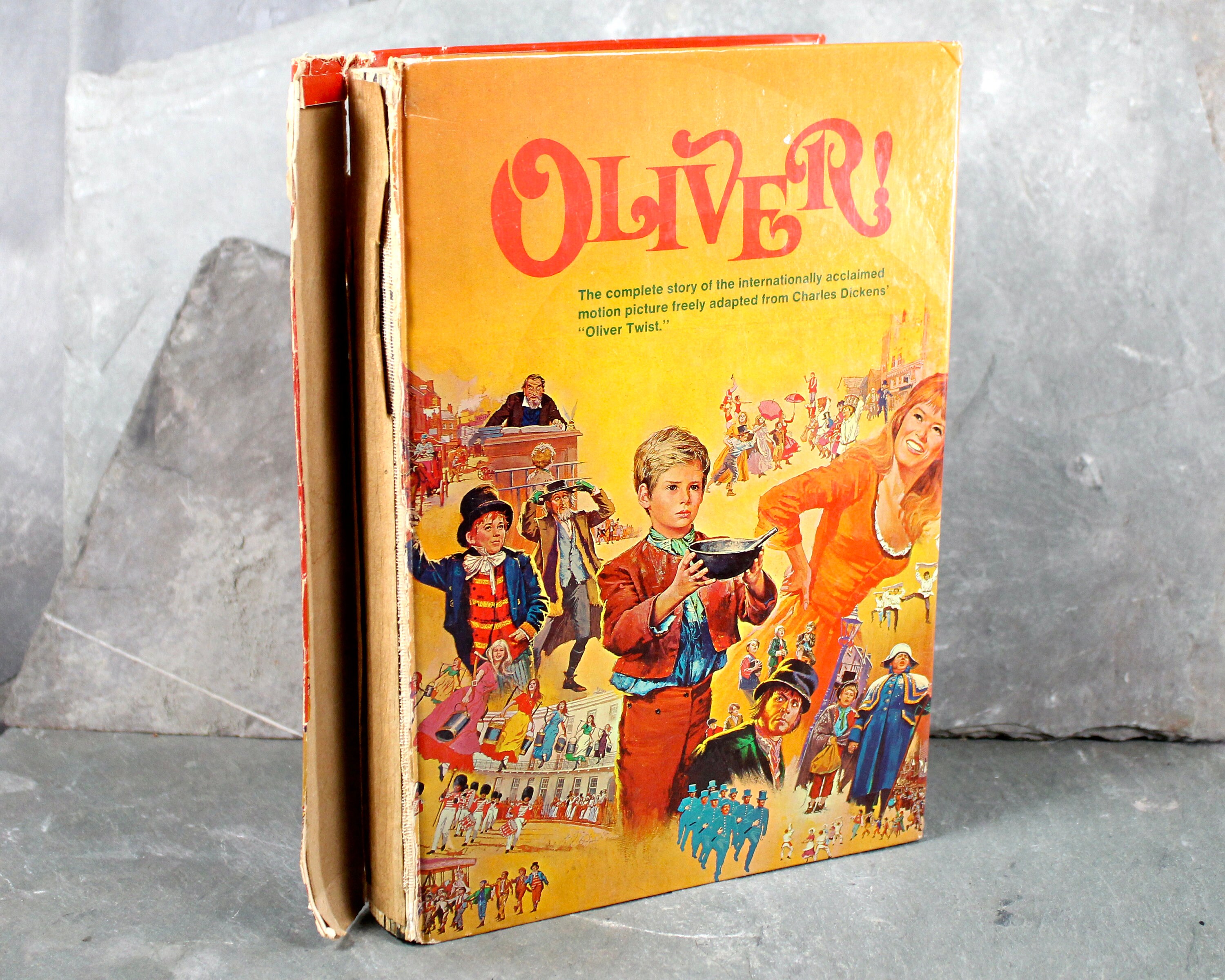 Oliver Twist Book Cover Animation