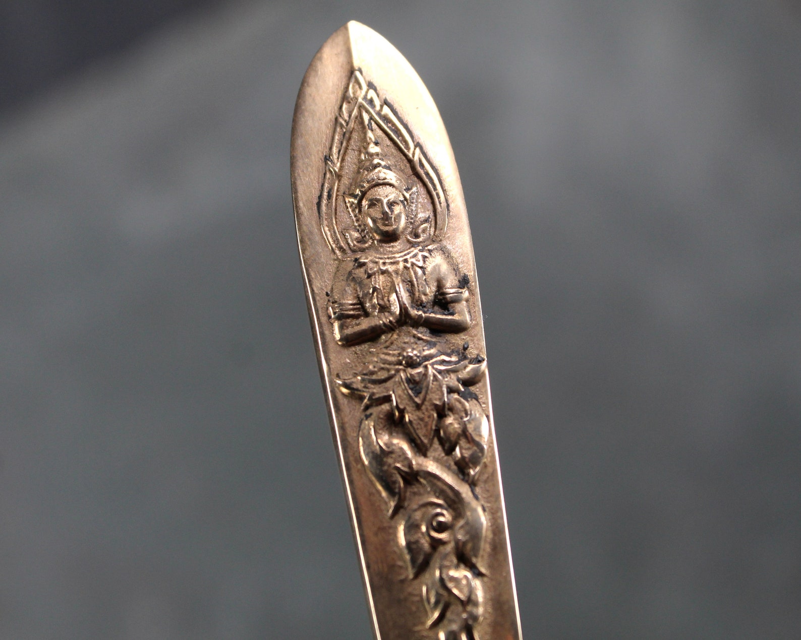 145 Piece Bronze Flatware From Thailand Twelve 11 Piece - Etsy