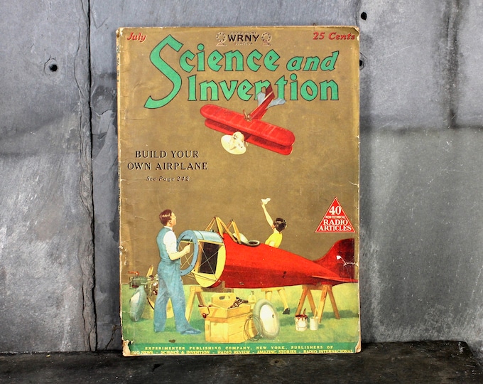 1926 Science & Invention Magazine Antique Science Journal Vintage ...