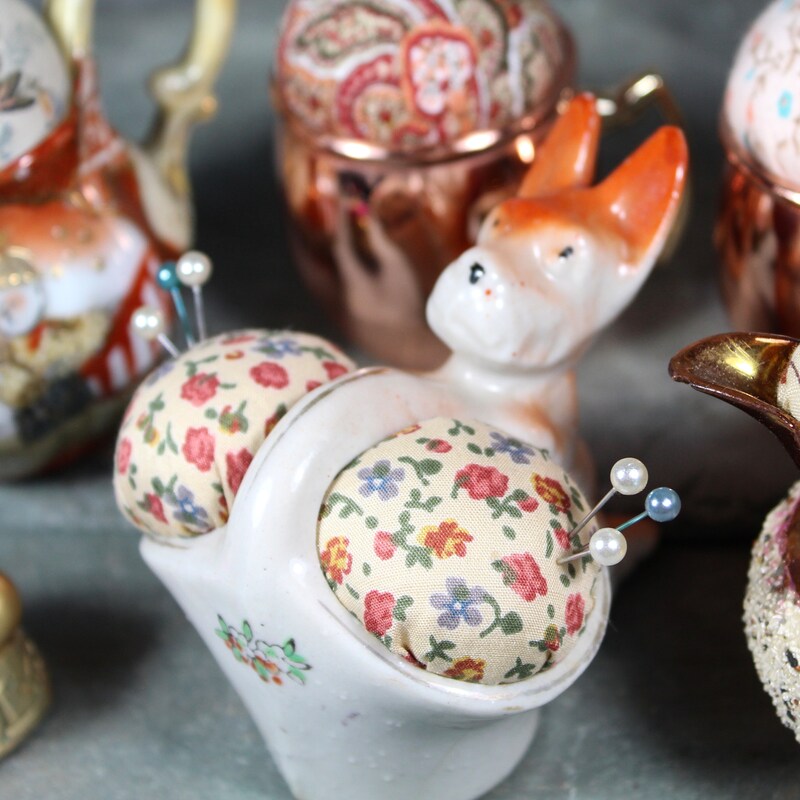 Vintage Pin Cushion - Etsy