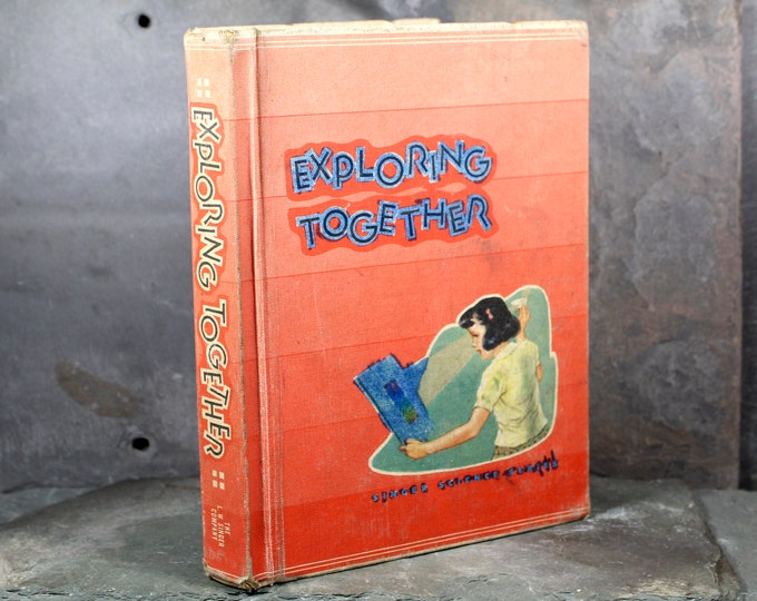 Exploring Together Vintage Science Text Book From 1955 - Gorgeous Mid ...