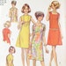 1970 Simplicity 8882 mod Dress Pattern Complete, Uncut & Factory Folded ...