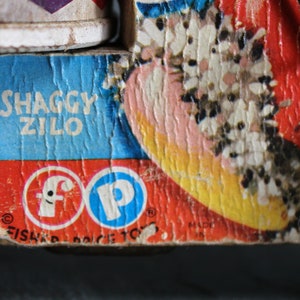 Fisher Price Shaggy Zilo | Xylophone Pull Toy | Antique Fisher Price ...