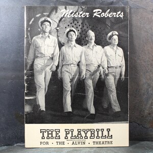 1948 Mister Roberts Playbill From Broadway | Henry Fonda | Tony Award ...