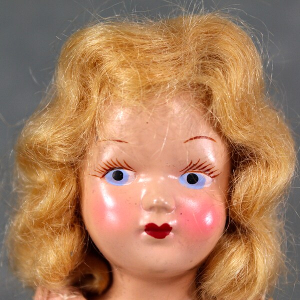 Blue Hair Doll Etsy