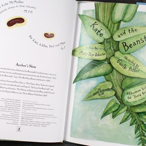 Kate & the Beanstalk | 2000 AUTOGRAPHED, FIRST EDITION | Written by ...