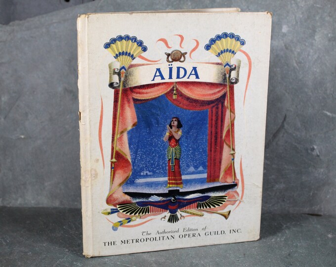 AIDA Vintage Children's Picture Book | Authorized Edition of the ...