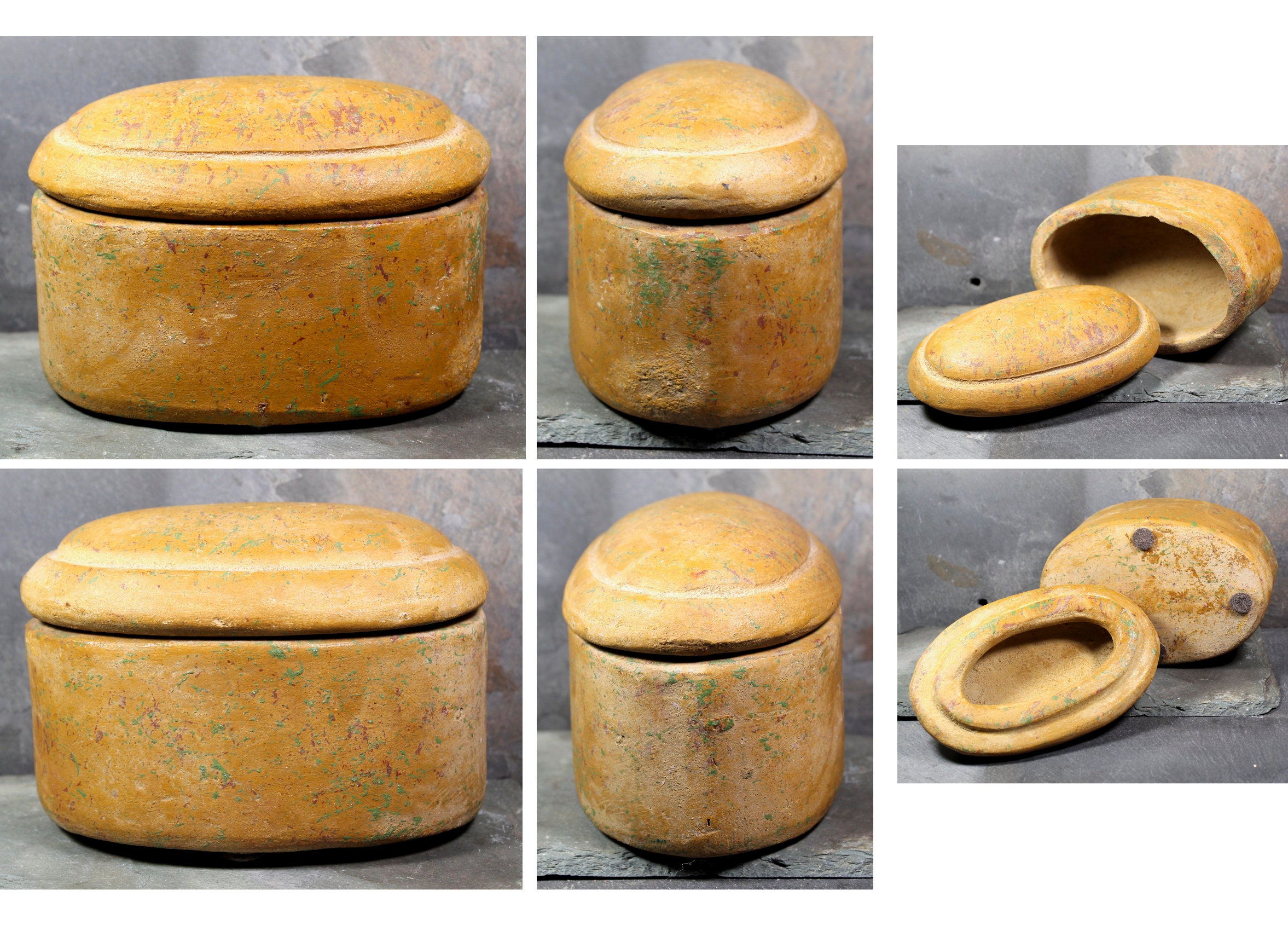 Beautiful Earthen Pottery Container Adobe Style Trinket Dish | Etsy