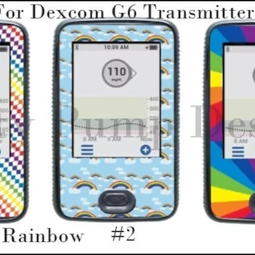 Dexcom G6 Sticker receiver Transmitter Watercolor - Etsy