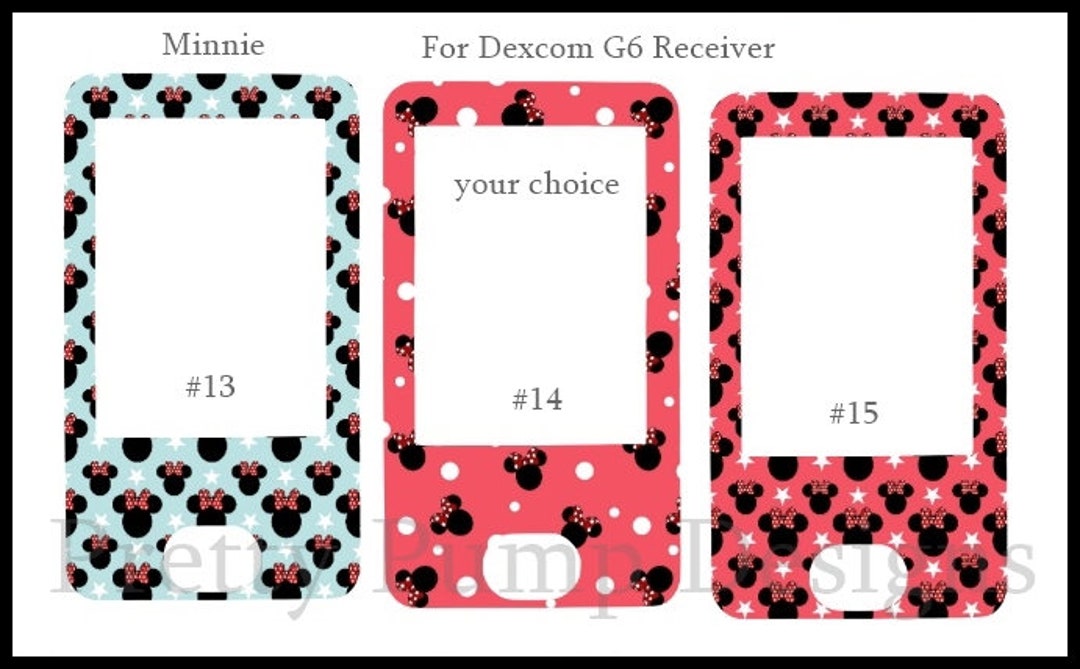 Dexcom G6 Receiver Sticker, Minnie, Mouse Couple, Mickey and Minnie - Etsy