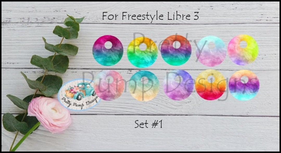 Freestyle Libre 3 Stickers, Colors and Glitter - Etsy