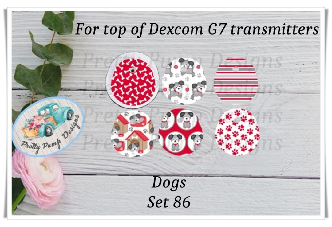 Dexcom G7 Transmitter Stickers, Dogs - Etsy