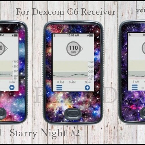 Red Shimmer Dexcom G6 Decal | Etsy