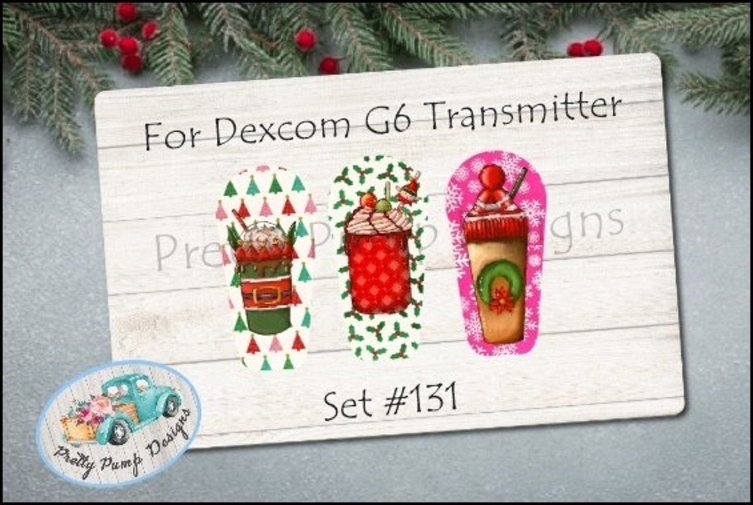 Dexcom G6 Transmitter Stickers Set of 3 Christmas - Etsy