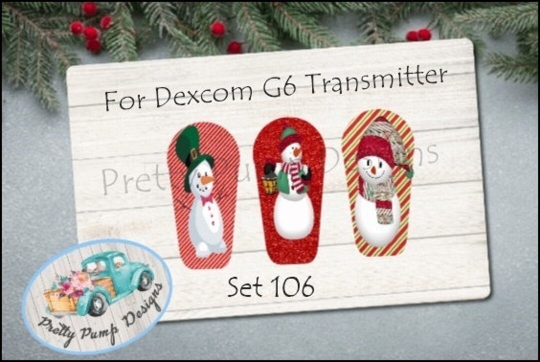 Dexcom G6 Transmitter Sticker, Set of 3, Color Frenzy, Colors, Animals ...