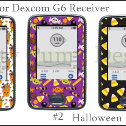 Dexcom G6 Receiver Sticker Halloween - Etsy
