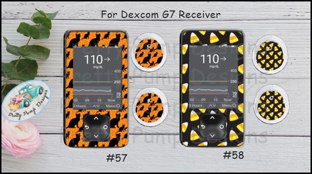Dexcom G7 Receiver Stickers Halloween Pumpkins Bats - Etsy
