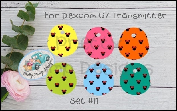 Dexcom G7 Transmitter Sticker Set of 6 M. Mouse Minnie - Etsy
