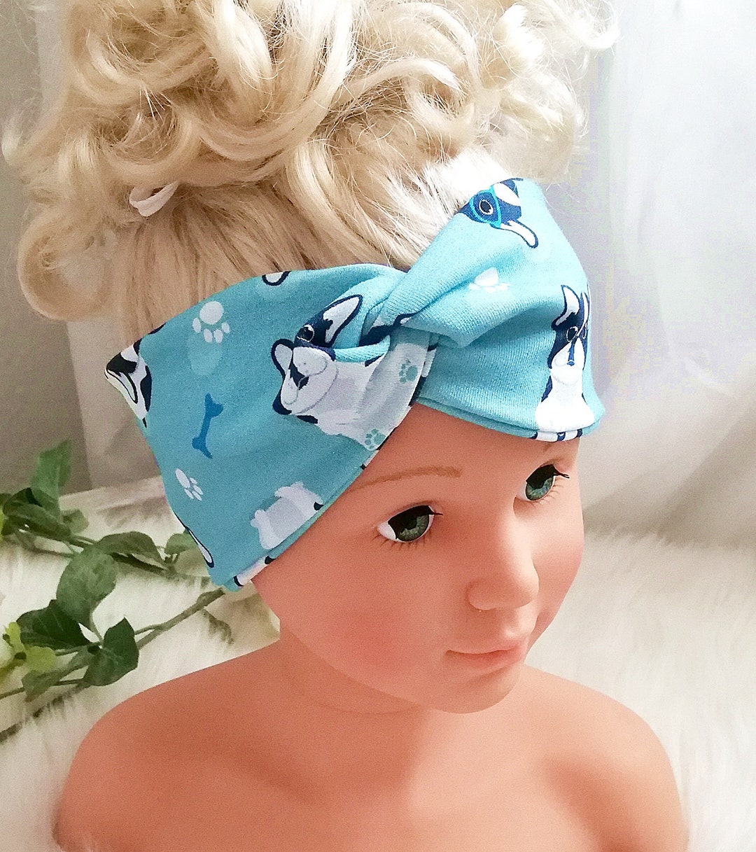 Headband Baby Dog, Hairband Pug Children, Headband Children Dog ...