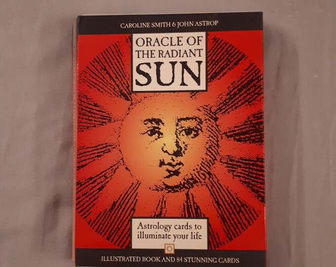 RARE OOP Oracle of the Radiant Sun Astrology Card Set - Etsy