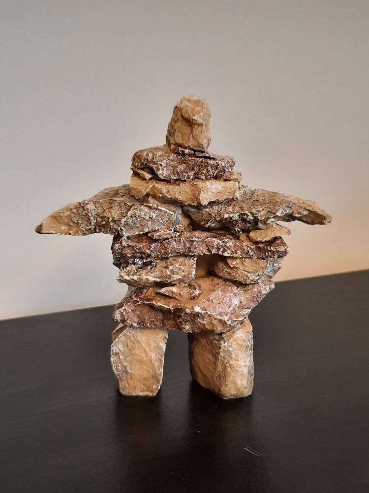 Inuit Inukshuk Statue Figurine - Etsy