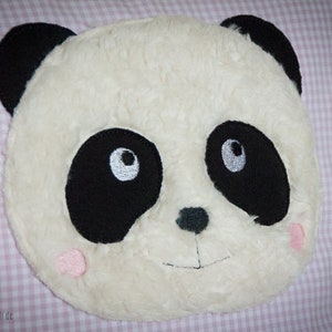Bio Cuddle/travel Pillow panda Love 40 40 Cm - Etsy