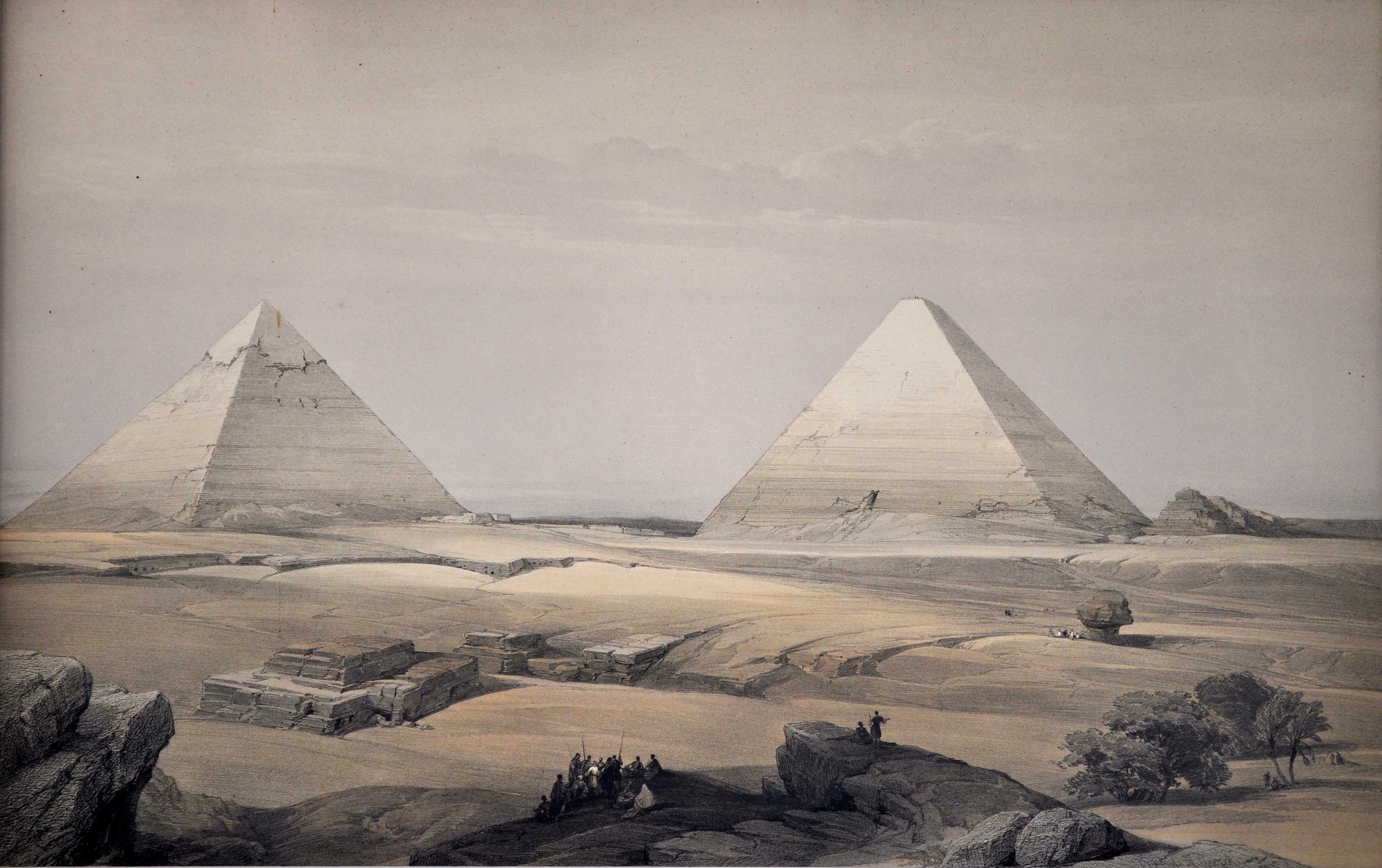 Egyptian Pyramid Paintings