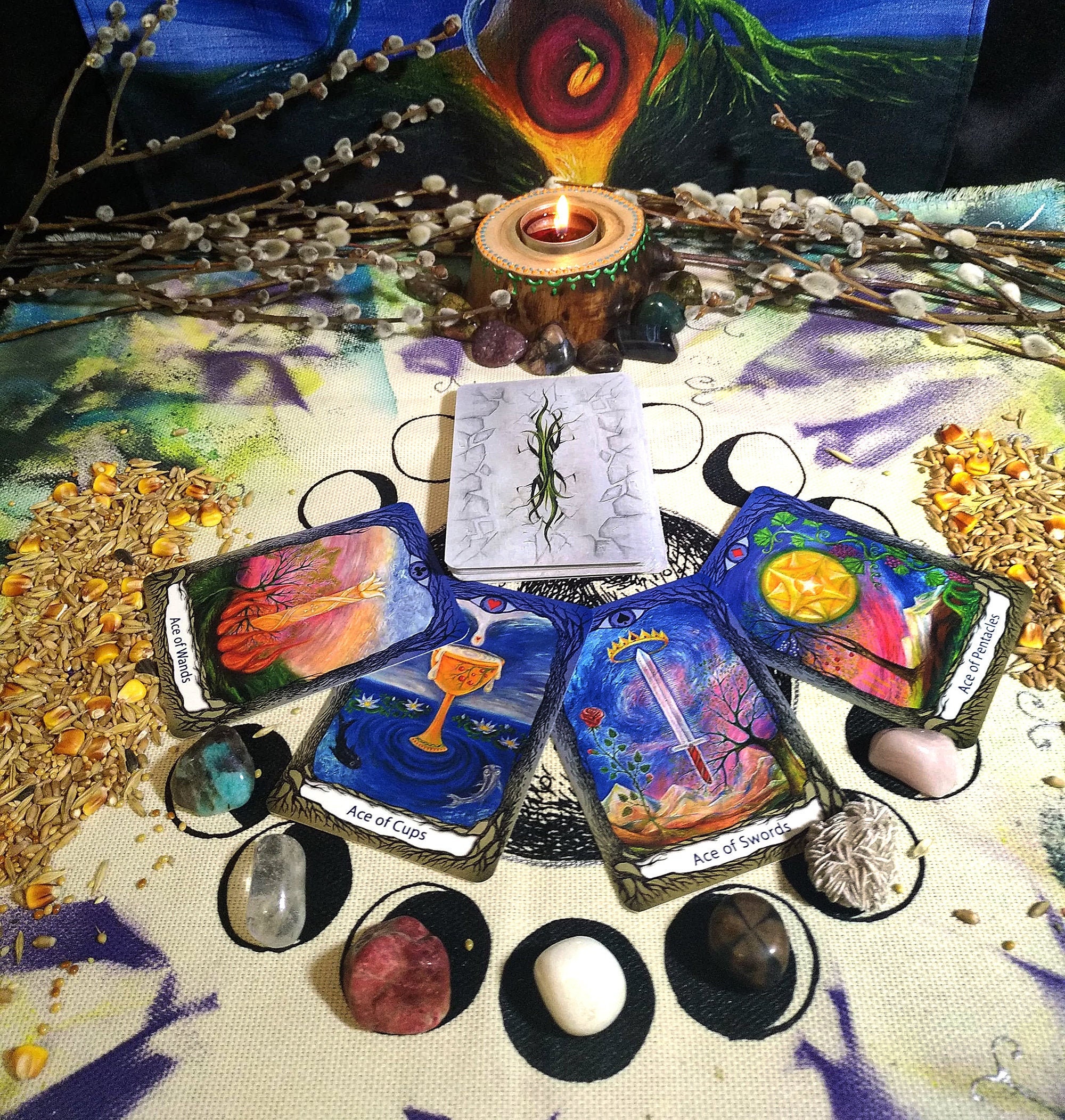 Ukrainian Slavic Tarot. Major Arcana Tarot Deck Stylized in Ukrainian ...