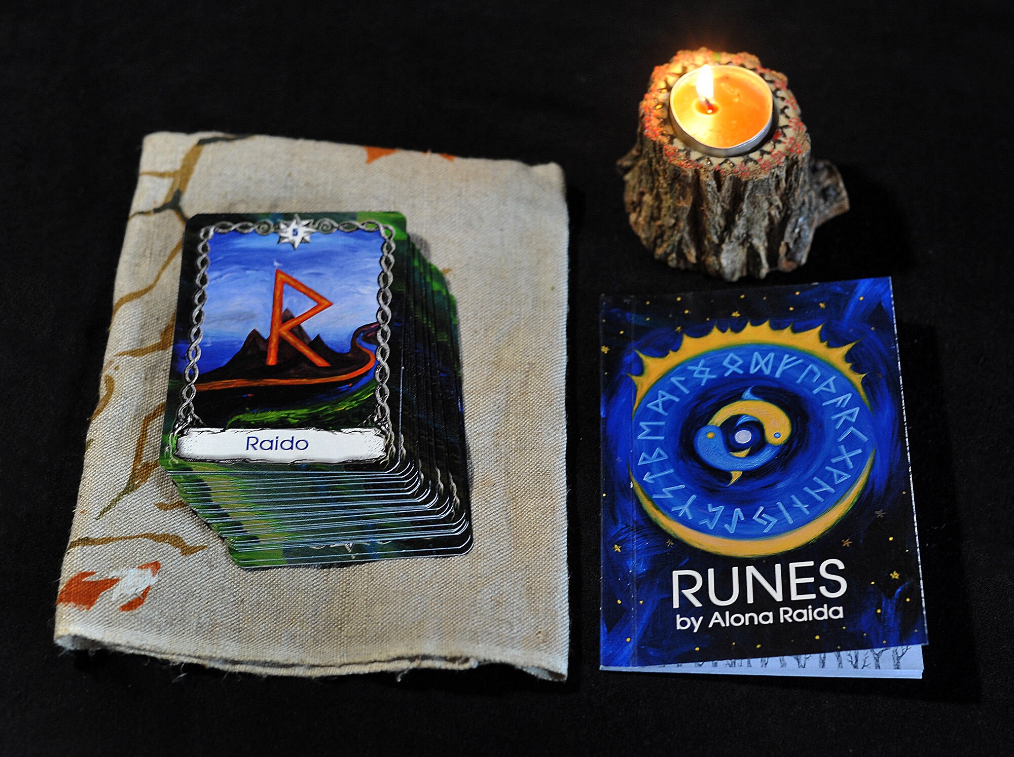 Runic Oracle Cards. Unique Divination Tool. Collectible Cards - Etsy