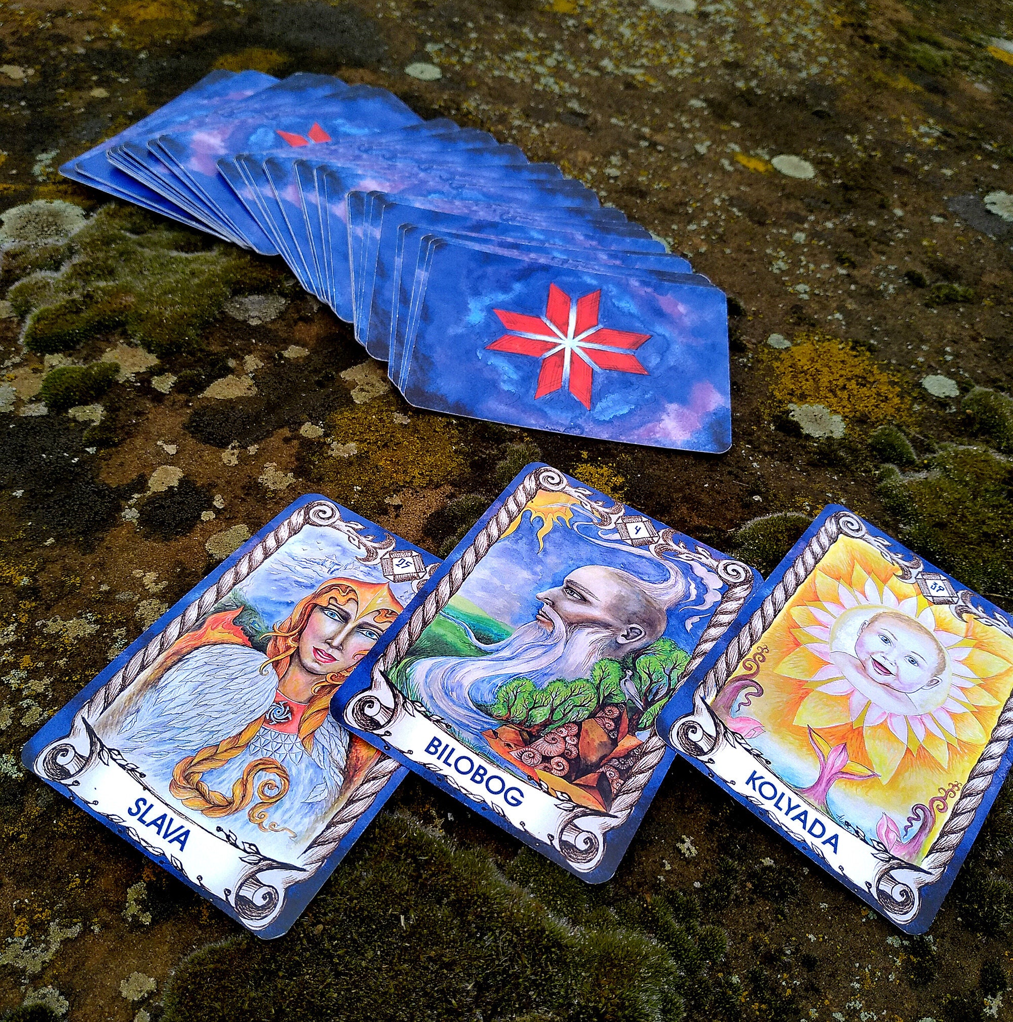 Oracle Cards slavic Gods. Perfect for Developing - Etsy