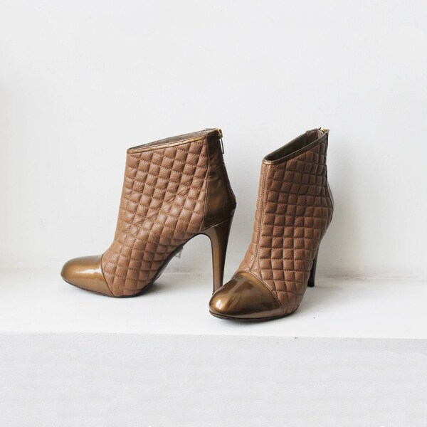 Italian Leather Booties - Etsy