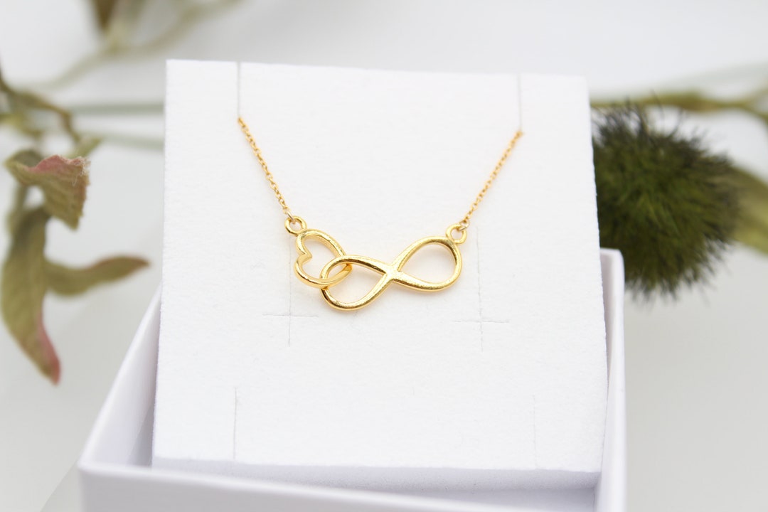 INFINITY LOVE | 14k GF Round Anchor Chain | Infinity With Heart ...