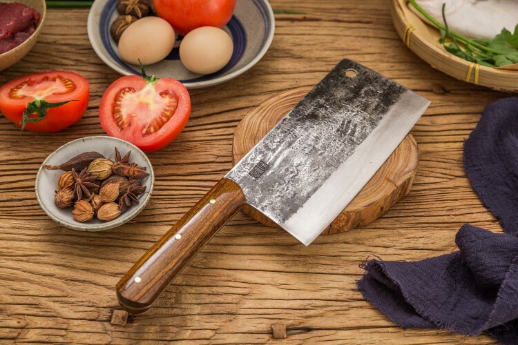 Handmade Kitchen Asian Style Cleaver Chopper Professional - Etsy