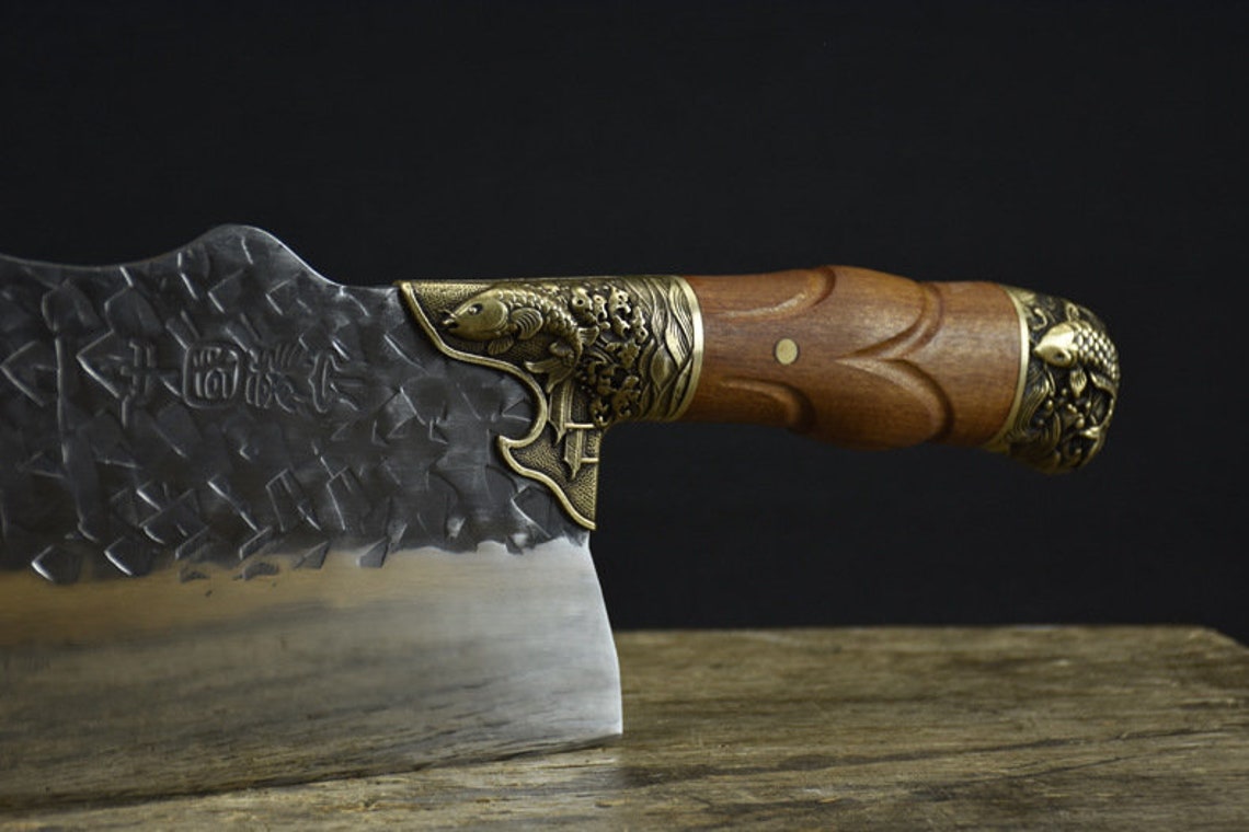 Household Bone Chopping cleaver Hand Forged Chopping Knife | Etsy