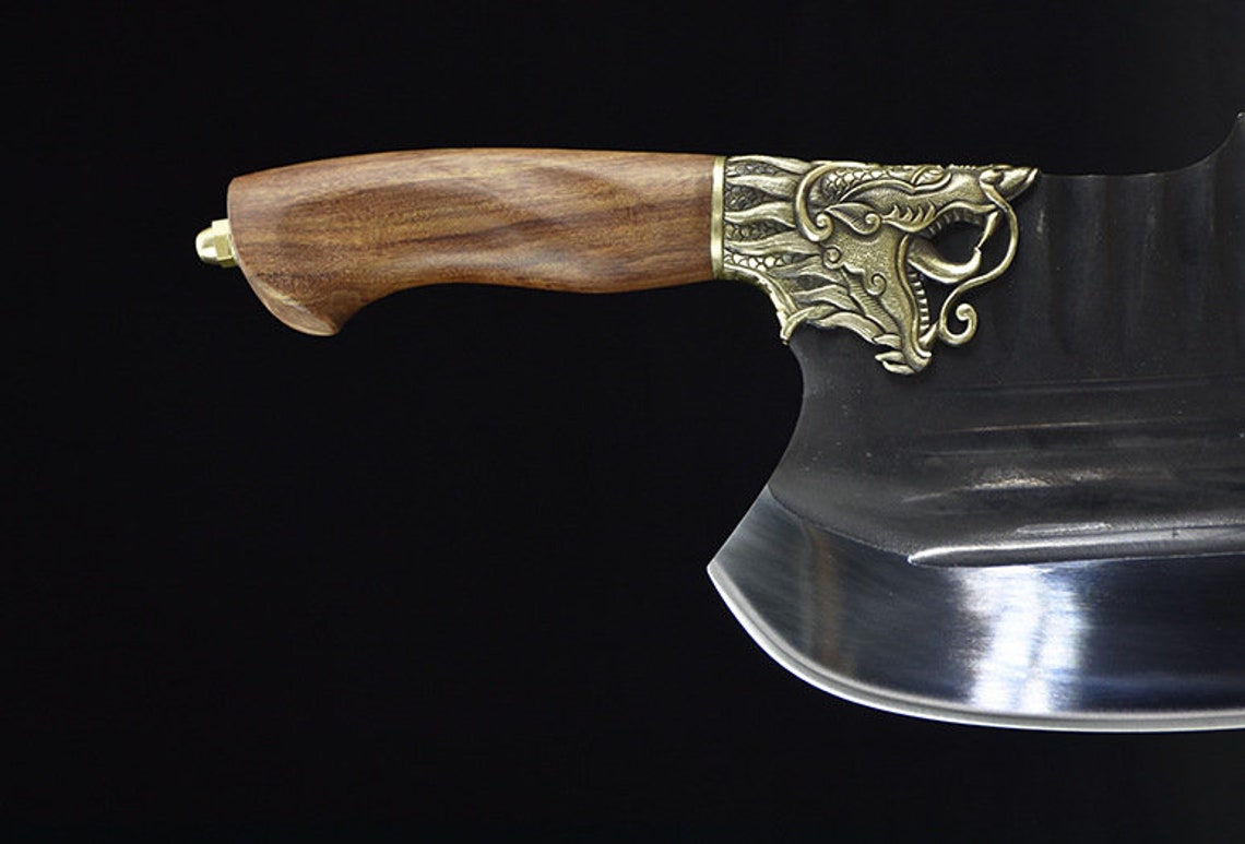 Handmade Hand Forged Kitchen Axe Viking Cleaver Chopper - Etsy