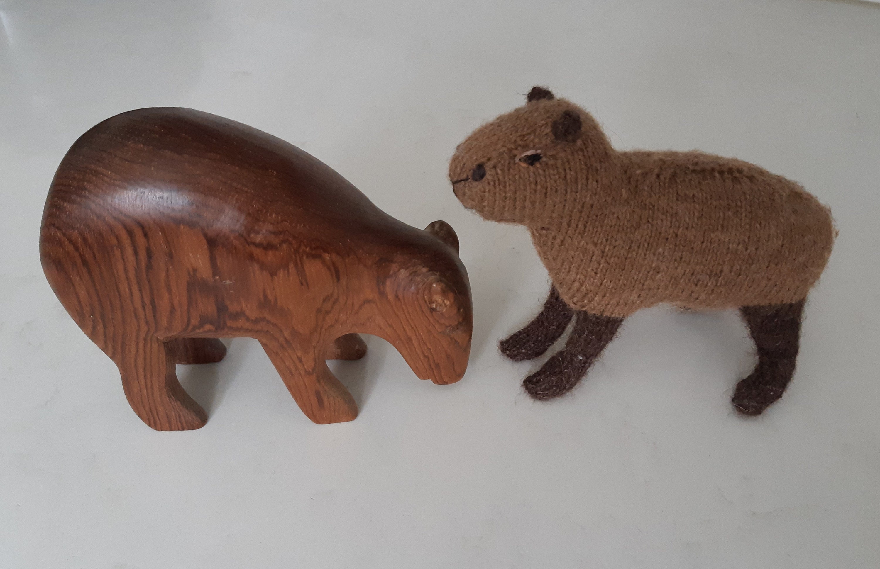 Capybara (knitting Pattern) - Etsy