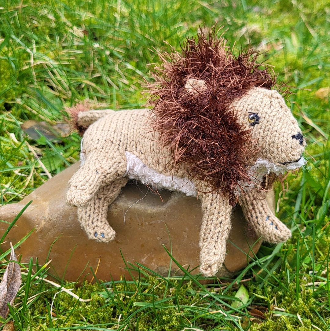 Savanna Lion (knitting Pattern) - Etsy