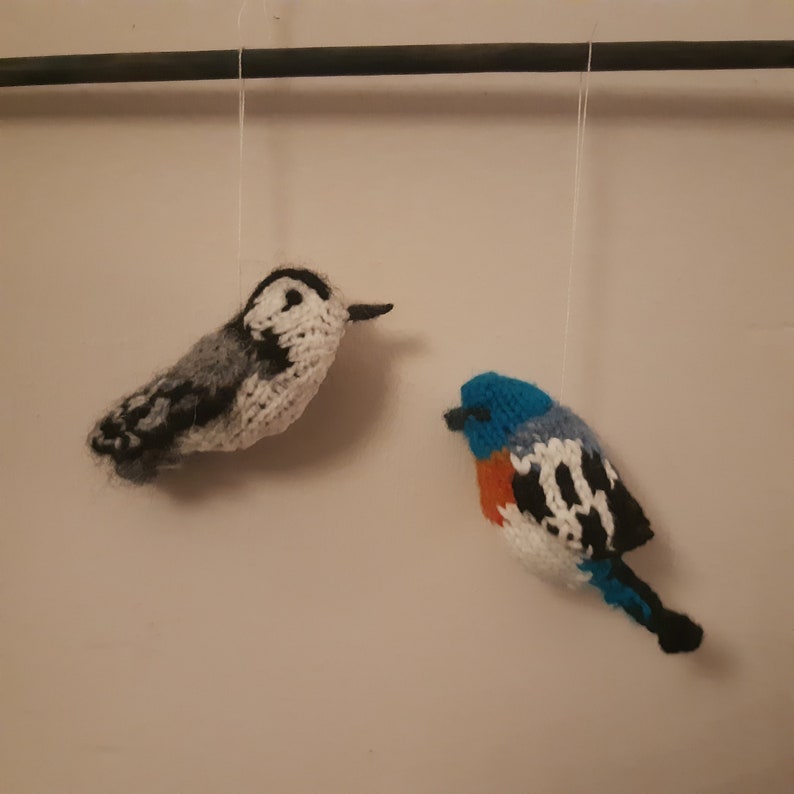 Backyard Birds (knitting Pattern) - Etsy