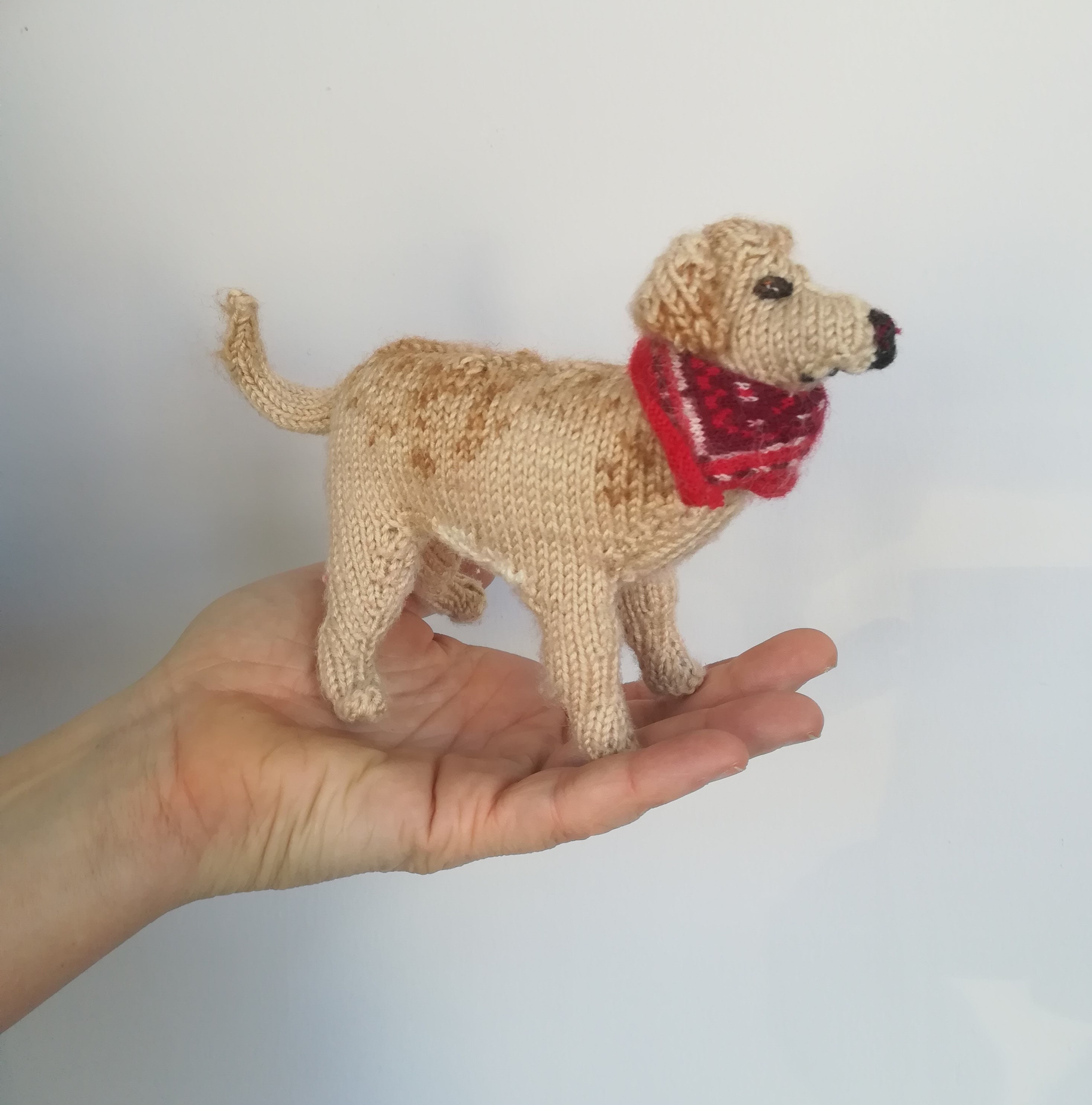 Labrador Retriever knitting Pattern - Etsy