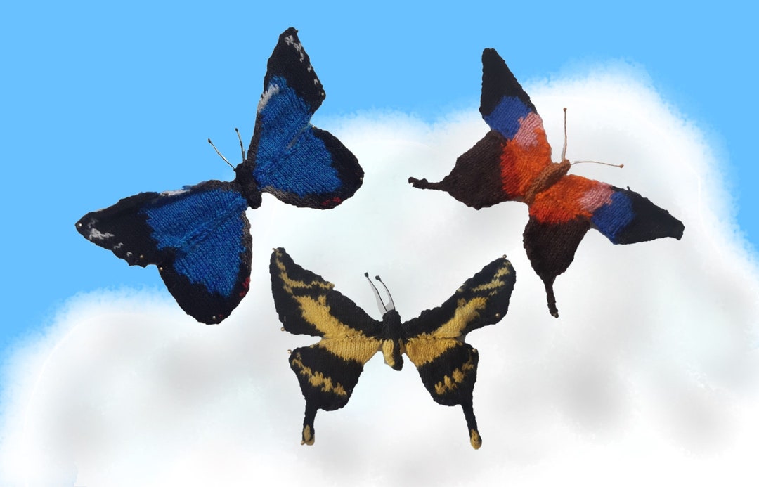 Amazonian Butterflies (knitting Pattern) - Etsy