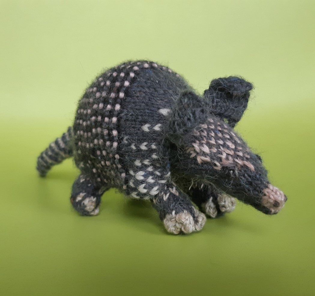 Armadillo knitting Pattern - Etsy