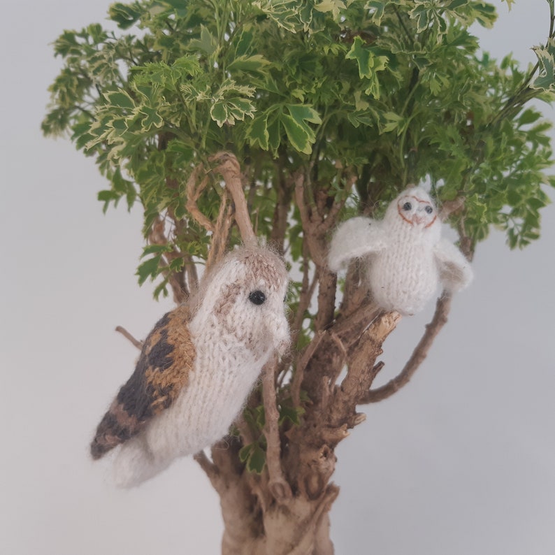 Owls knitting Pattern | Etsy